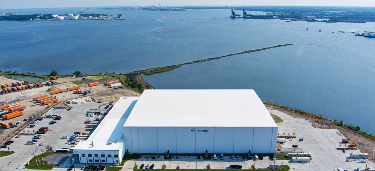 Lineage | Lineage Unveils Fully Automated Facility in Portsmouth, Virginia